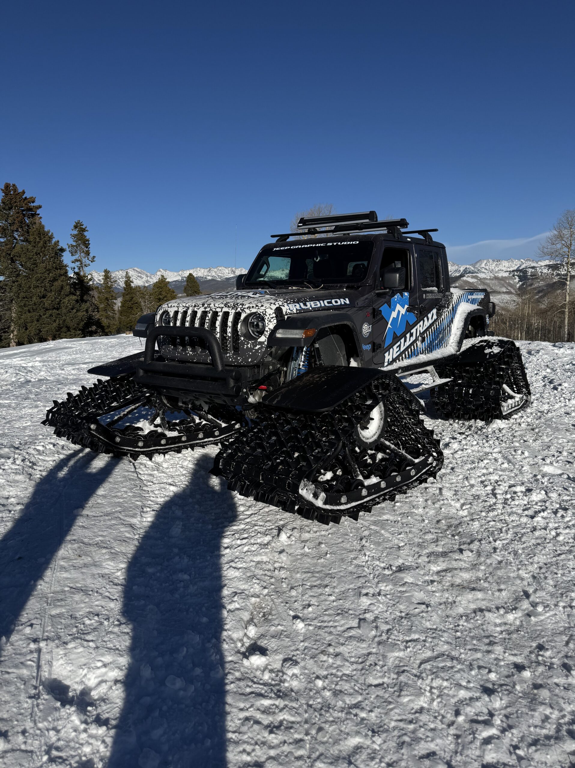 Rent a Jeep Helltraxx Gladiator with Tracks in Vail, CO | Vail Extreme ...